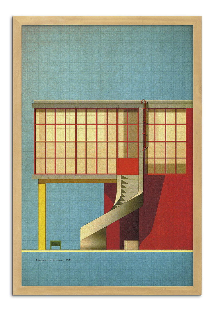 Juan O'Gorman – Prints by Studio Sander Patelski