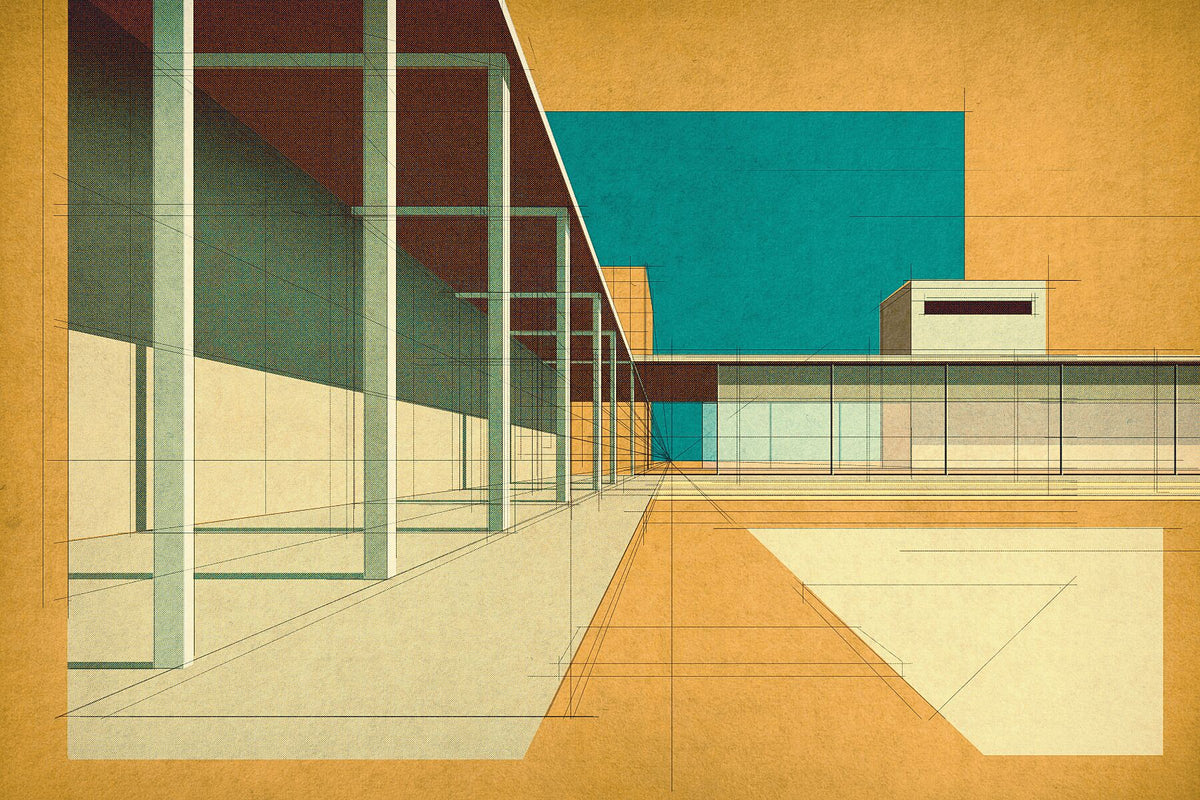 Composition No.40 – Prints by Studio Sander Patelski