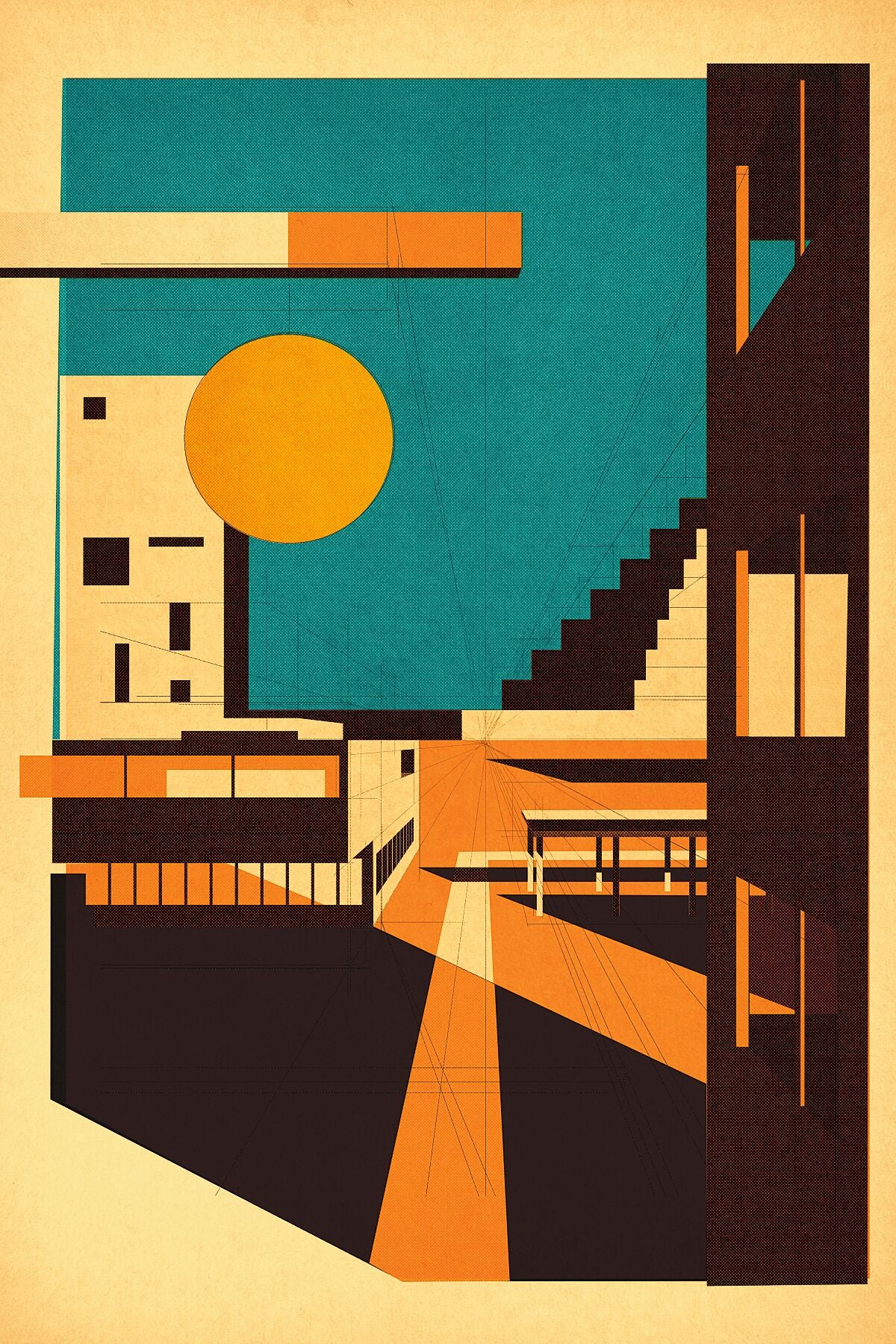 Composition No.41 – Prints by Studio Sander Patelski